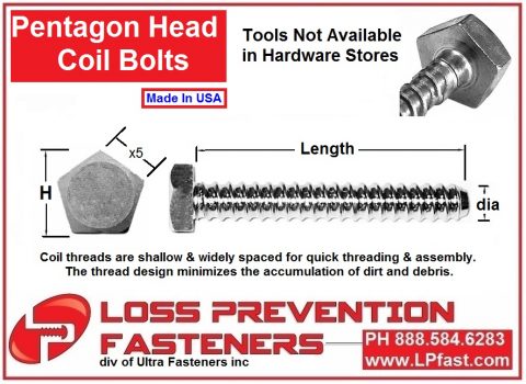 Penta - Loss Prevention Fasteners