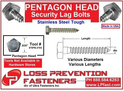 Penta - Loss Prevention Fasteners
