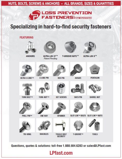 Loss Prevention Fasteners | Contact Us
